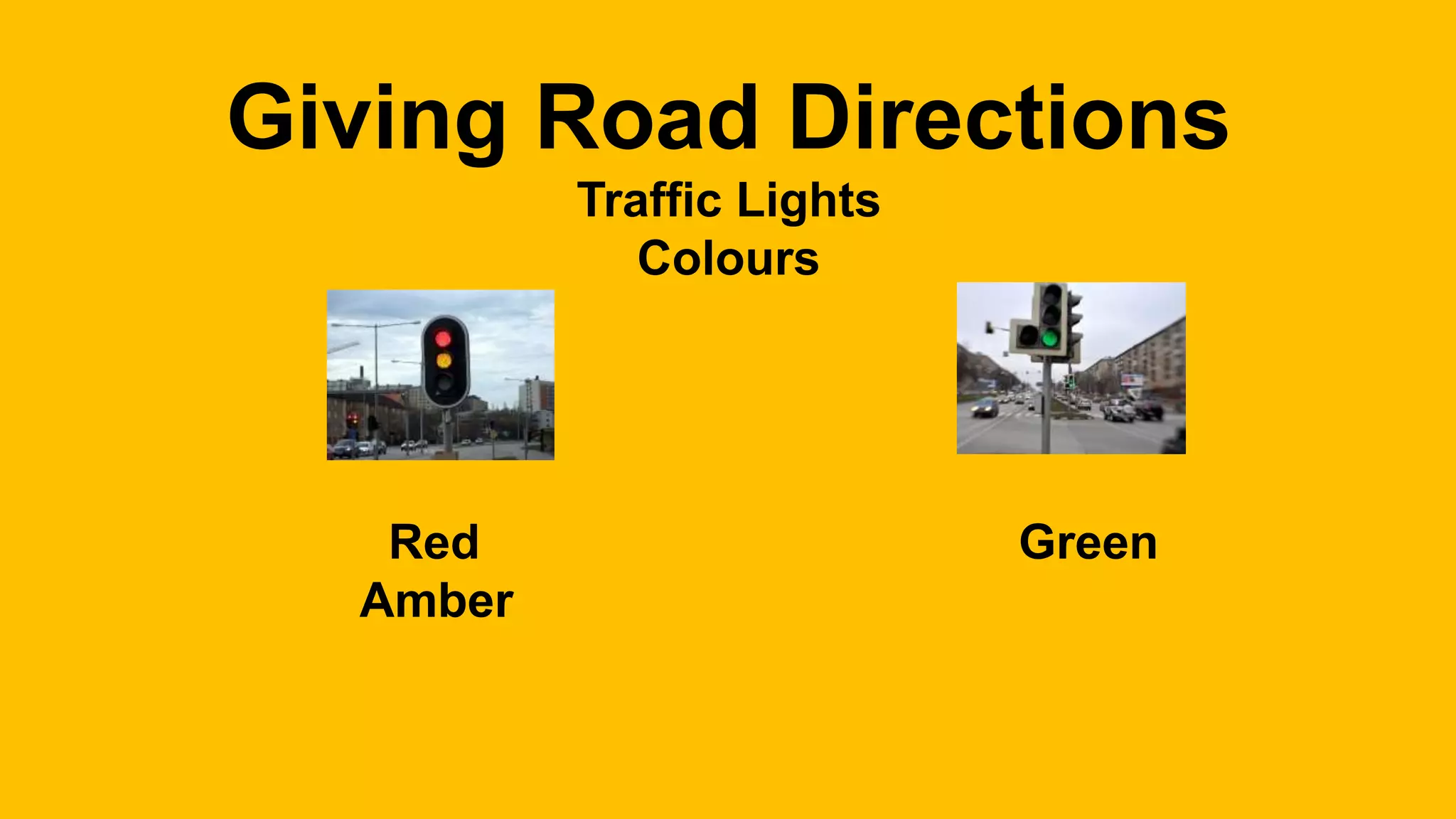 Road directions | PPT