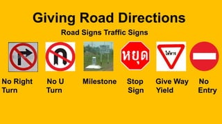 Road directions | PPT