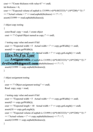 RoadDriver.cpp#include iostream using namespace std;#include.pdf