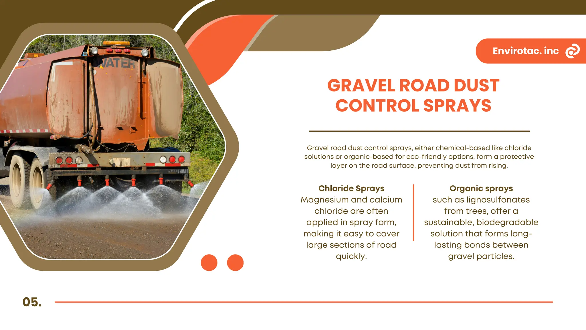 "Road Dust Control: Keeping Gravel Roads Safe and Sustainable" | PPT