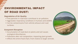 Road Dust Control Navigating Environmental Impact and Innovative ...