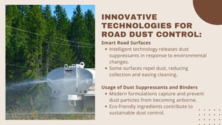 Road Dust Control Navigating Environmental Impact and Innovative ...