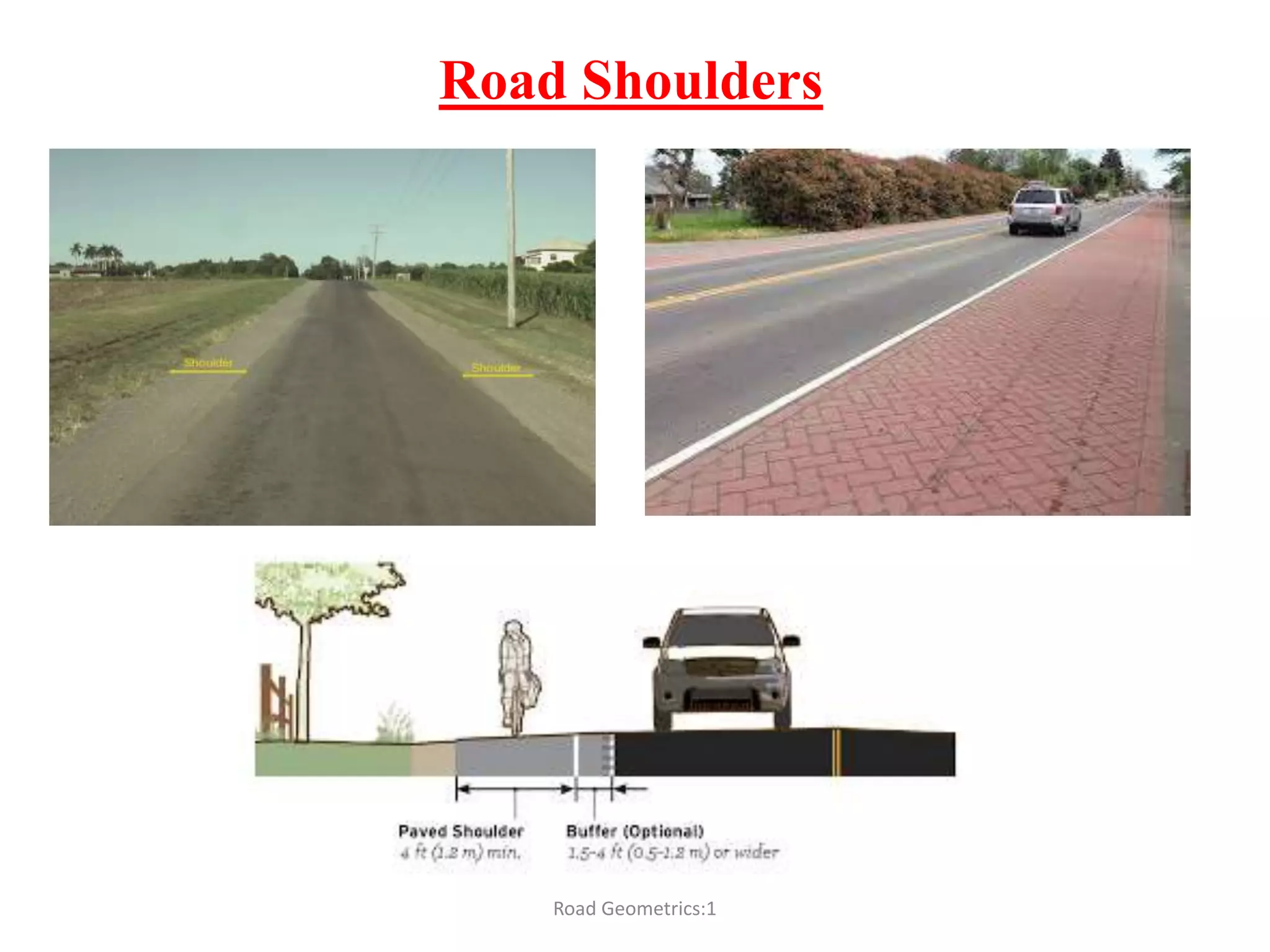 Road geometrics 11 | PPT