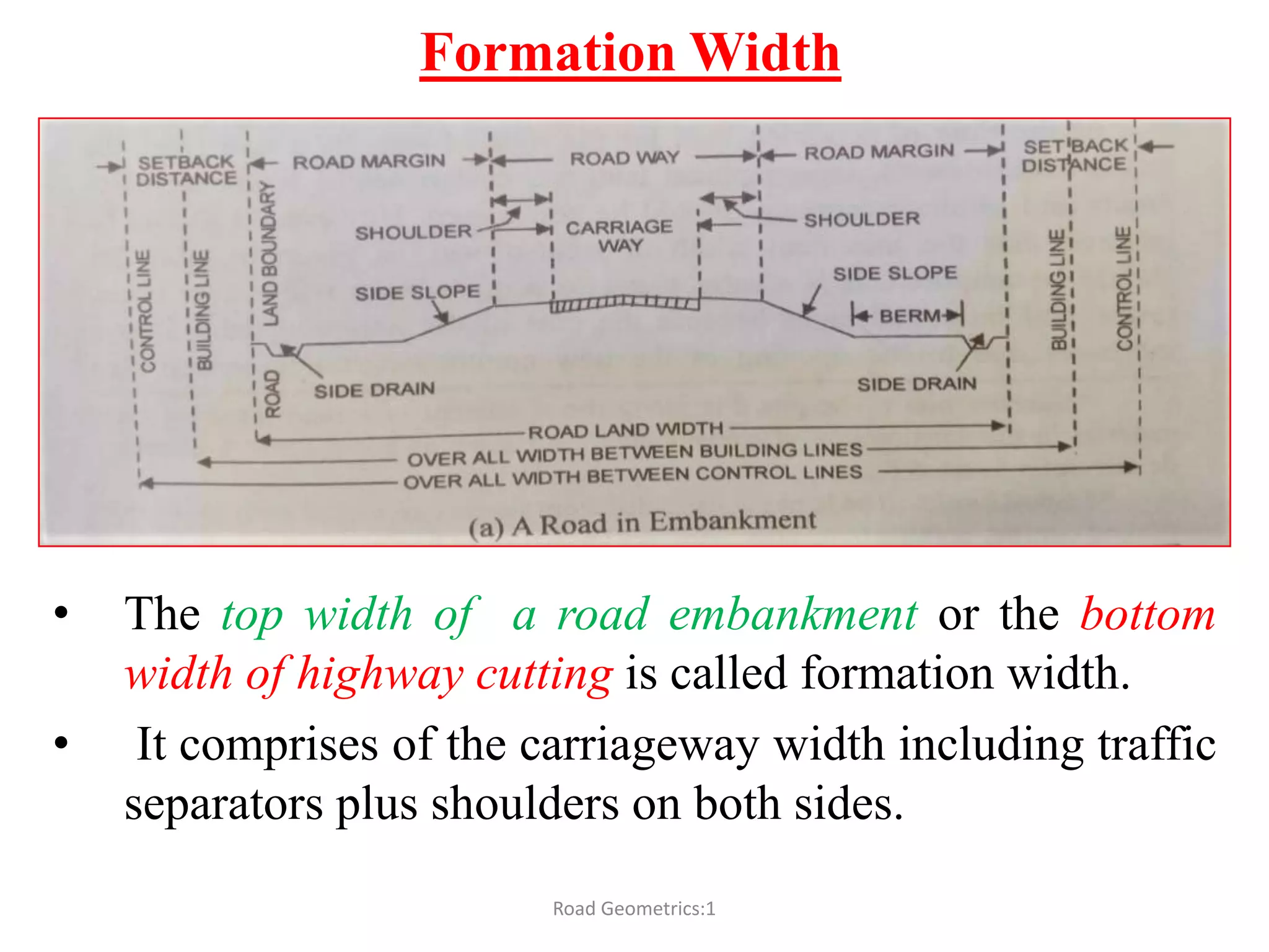 Road geometrics 11 | PPT