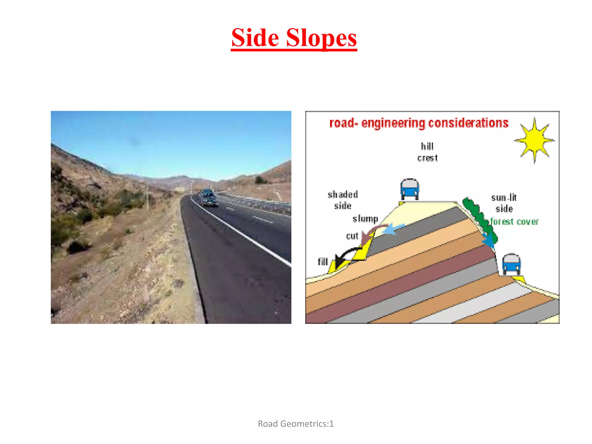 Road geometrics 11 | PPT