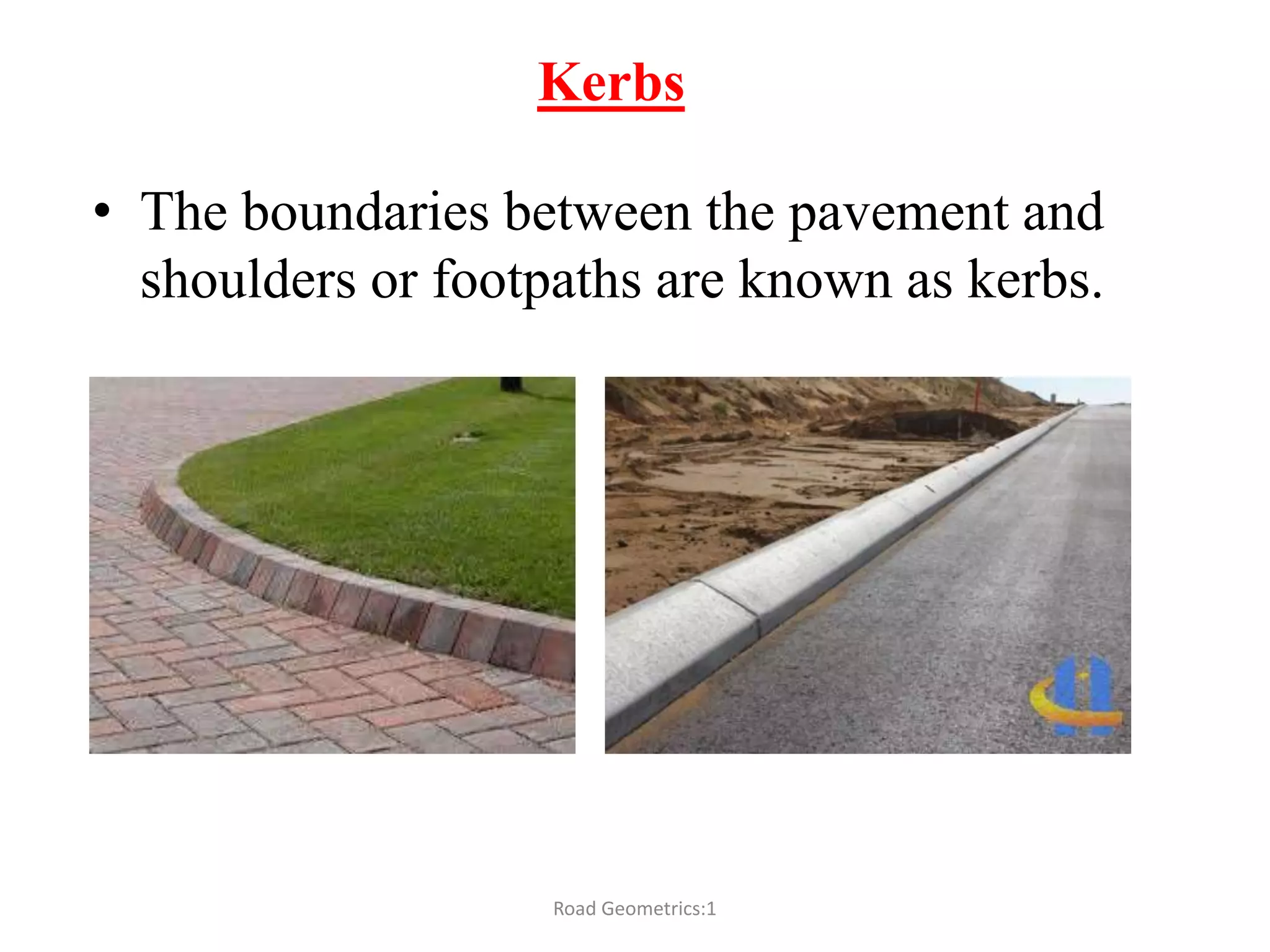 Road geometrics 11 | PPT