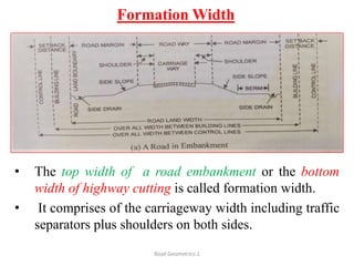 Road geometrics 11 | PPT