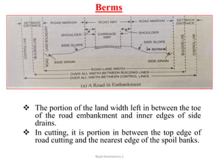 Road geometrics 11 | PPT