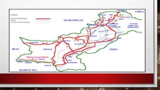 Road infrastructure of Pakistan | PPTX