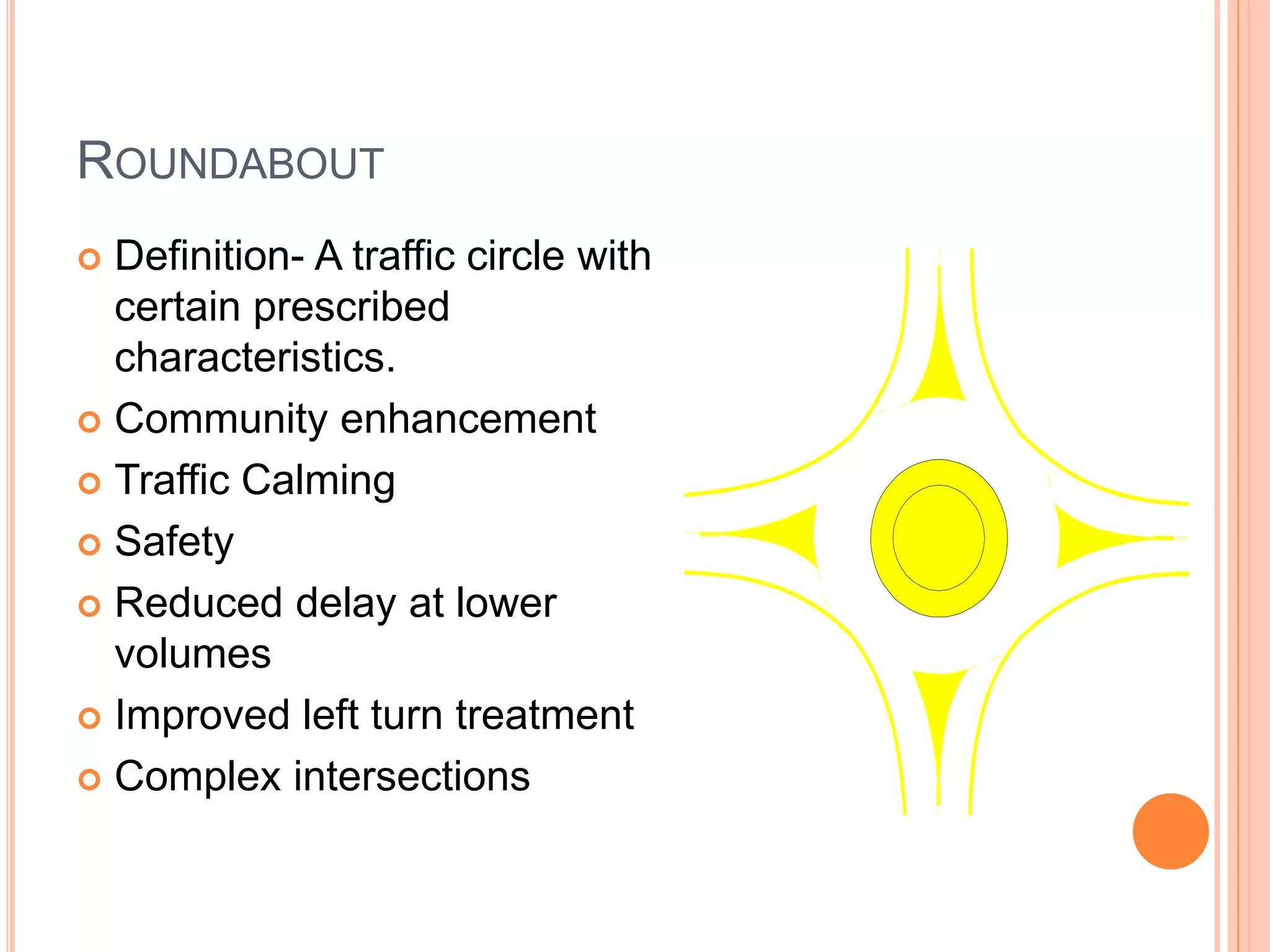 Road junction design, parking and signal design | PPTX