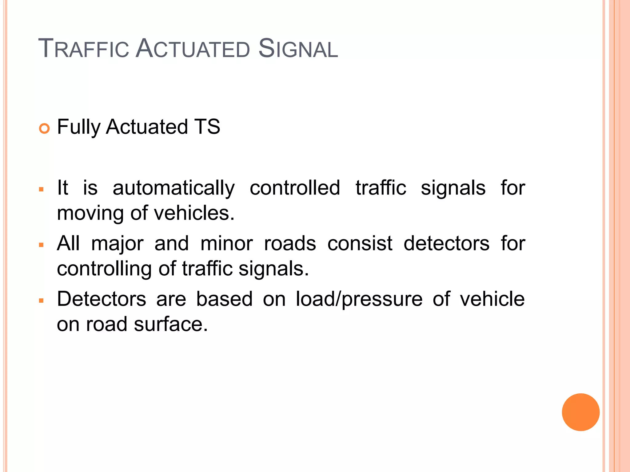 Road junction design, parking and signal design | PPTX