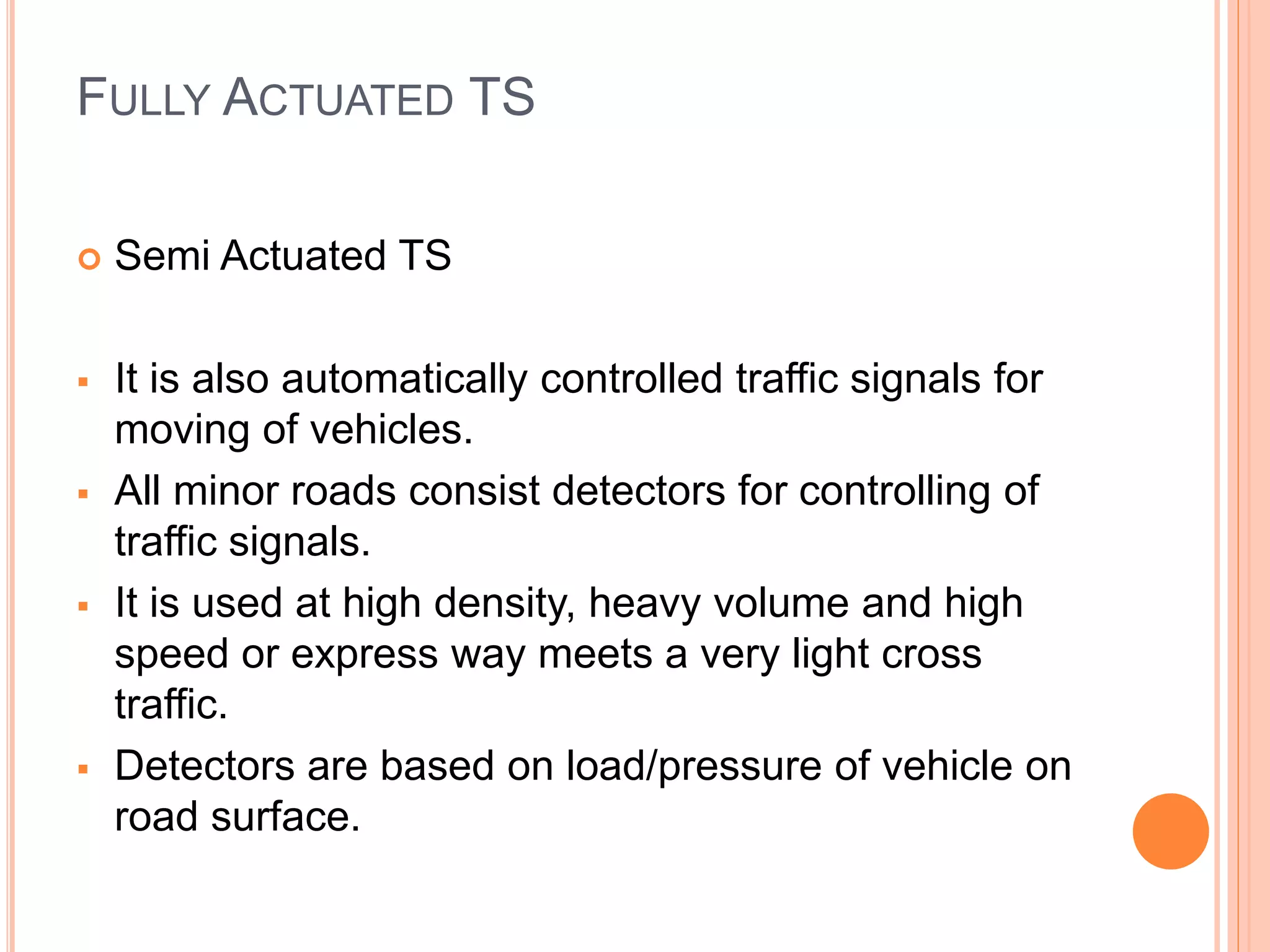 Road junction design, parking and signal design | PPTX