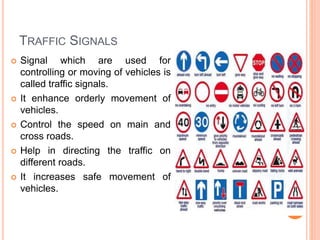 Road junction design, parking and signal design | PPTX