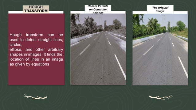 road lane detection.pptx | Cameras and Camcorders | Consumer Electronics