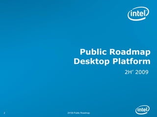 Intel Roadmap | PDF
