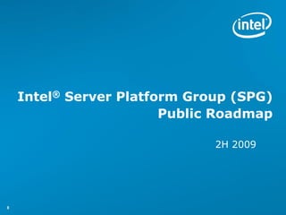 Intel Roadmap | PDF