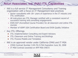 Road Map - ITIL Implemetation | PDF | IT and Internet Support | Internet