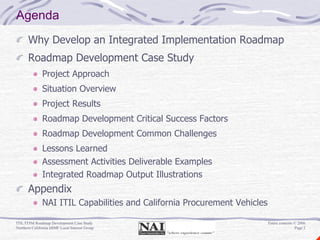Road Map - ITIL Implemetation | PDF | IT and Internet Support | Internet