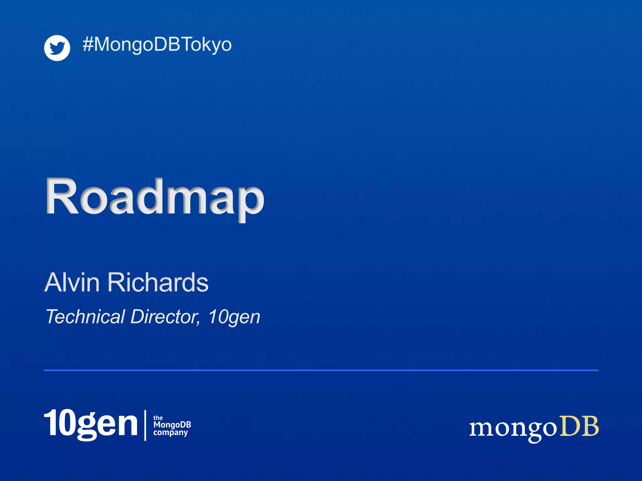 MongoDB Roadmap | PPT
