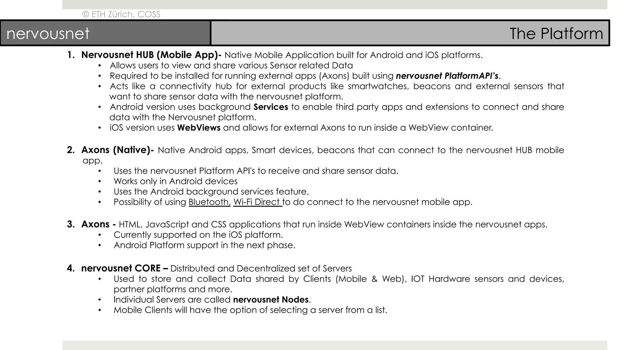 Nervousnet Platform Overview and Development Roadmap - (Build your own ...