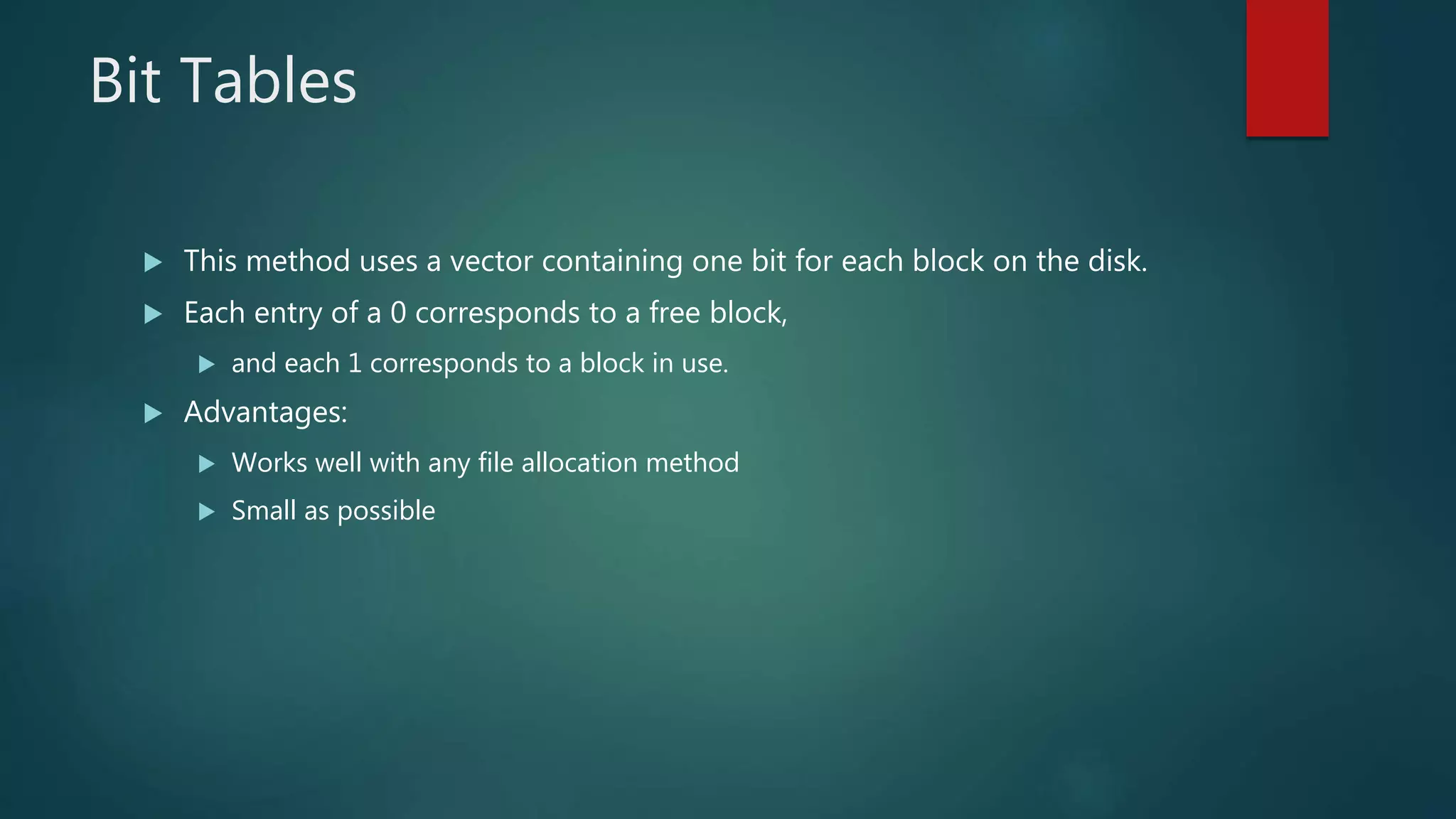Secondary Storage Management | PPTX