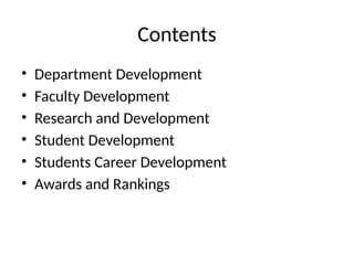 road_map-cse.pptx, Roadmap of CSE Department | PPTX