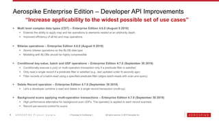 Aerospike Roadmap Overview - Meetup Dec 2019 | PDF