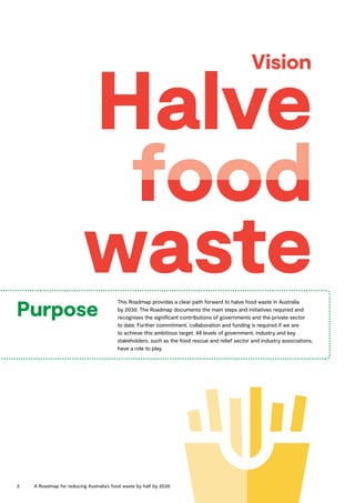 Roadmap Reducing Food Waste | PDF
