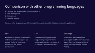 the roadmap of python for developer beginner | PPTX