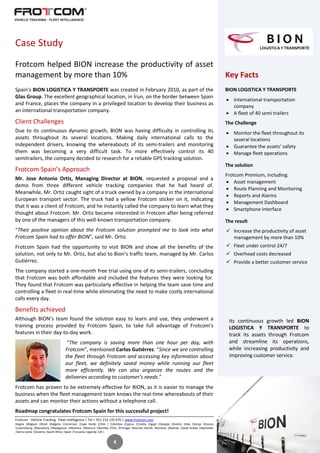 Roadmap - Vehicle tracking and fleet intelligence news - February 2015 | PDF | Business ...