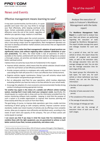 Roadmap - Vehicle tracking and fleet intelligence news - January 2016 | PDF