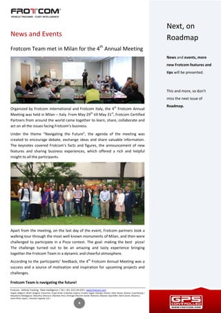 Roadmap - Vehicle tracking and fleet intelligence news - June 2014 | PDF