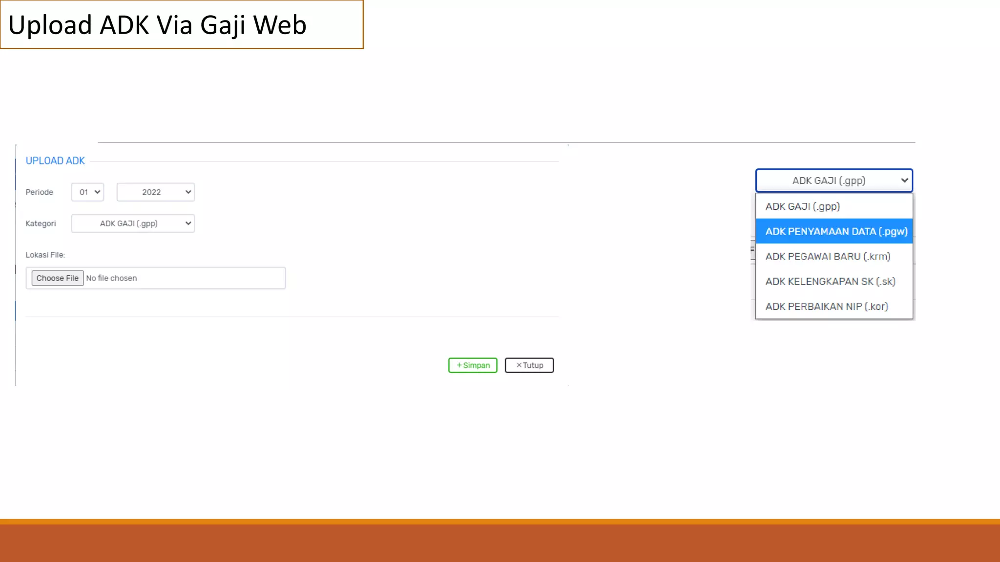 Road Map Aplikasi Gaji Berbasis Web.pptx