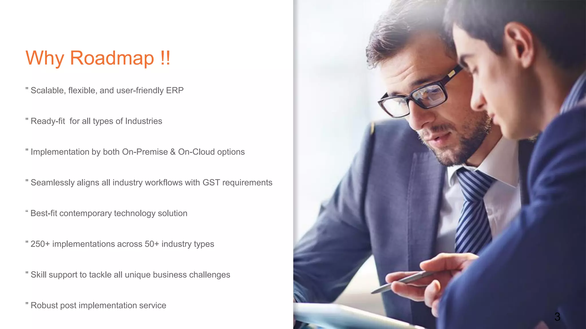 Roadmap erp brief demo | PPT