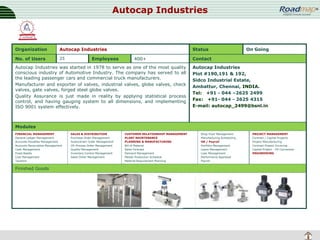 Roadmap ERP Clients | PPTX