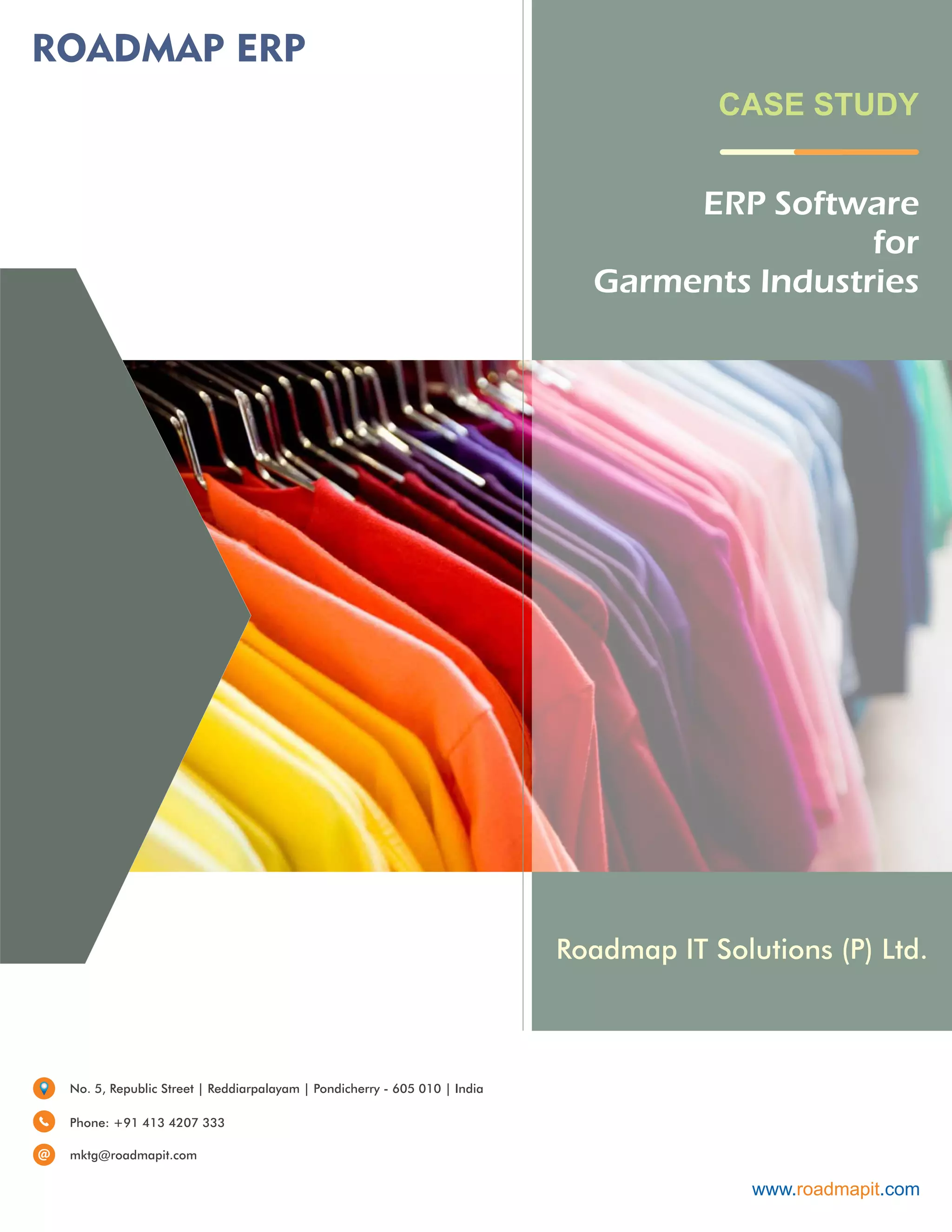 Roadmap ERP for Garments Industries | PDF