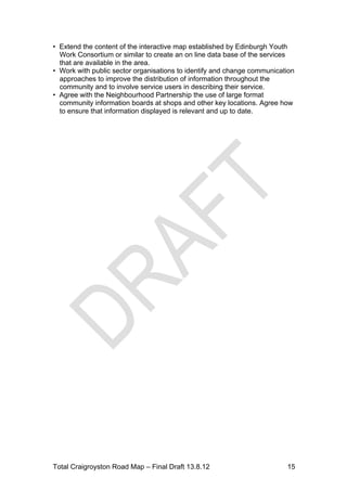 Total Craigroyston draft road map | PDF