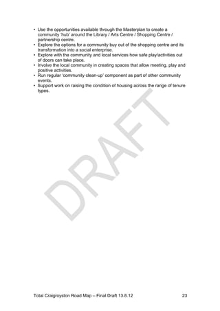 Total Craigroyston draft road map | PDF