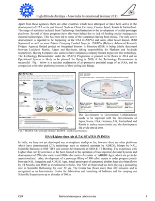 Roadmap for technology and product development of airship by ml sidana et al[1] | PDF