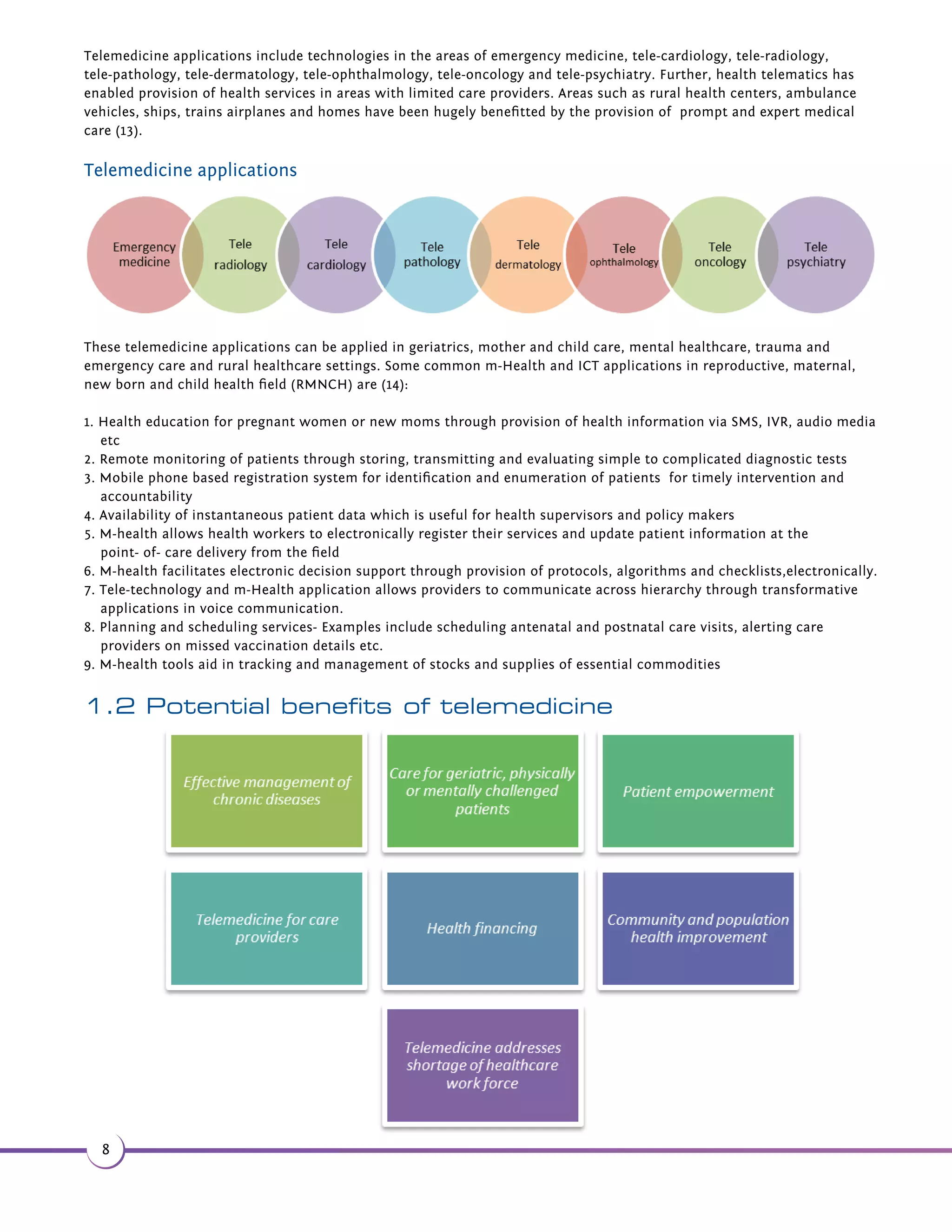 Road Map for Telemedicine & mHealth | PDF