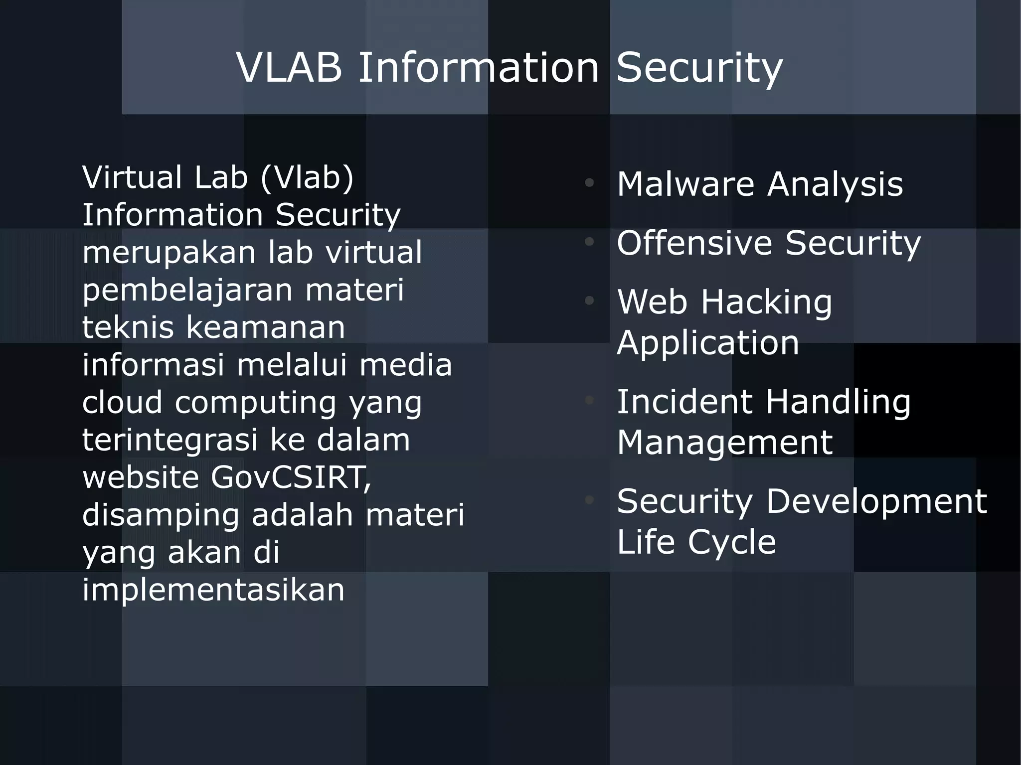Roadmap govcsirt versi sholeh | PDF