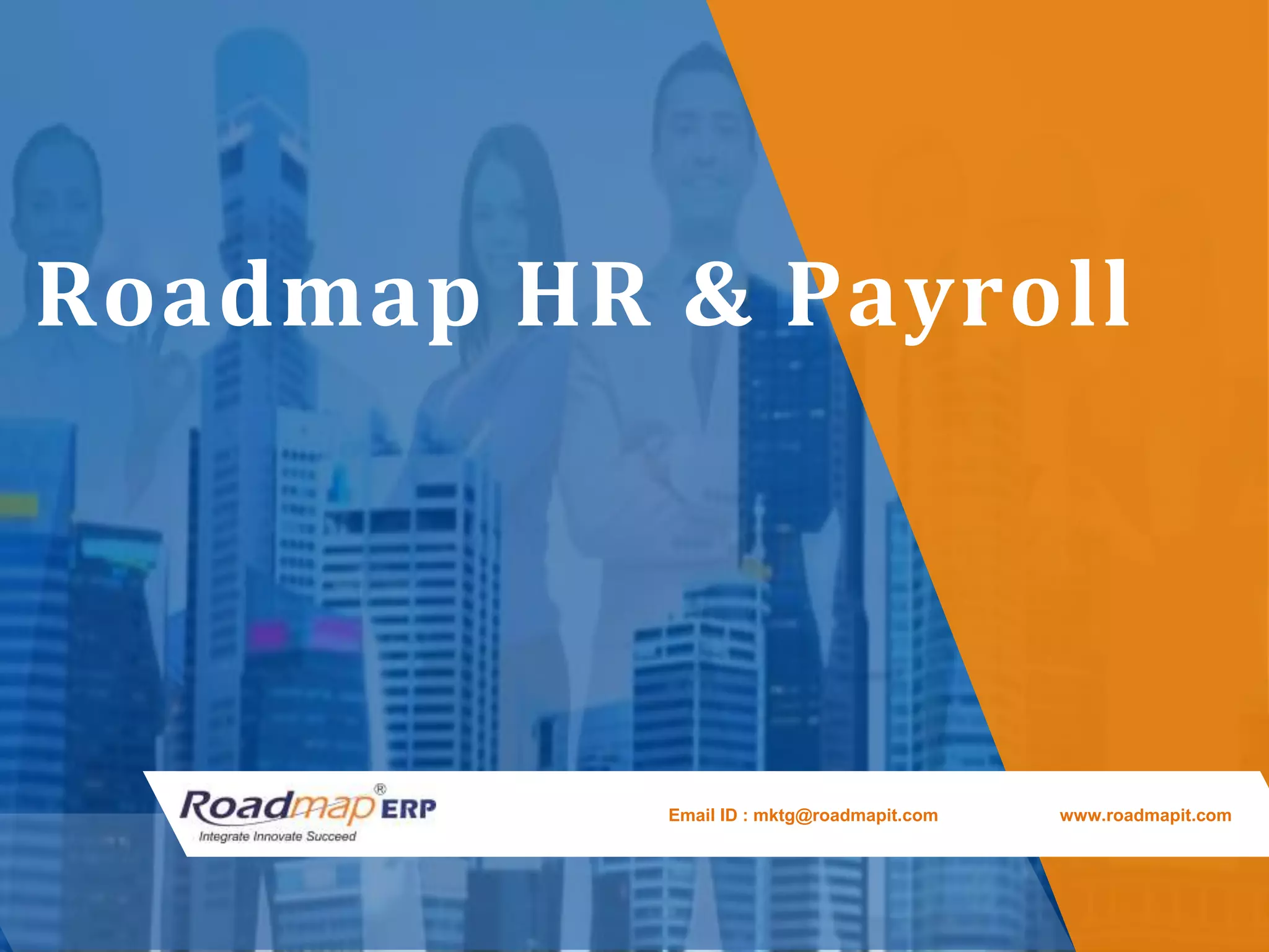 Roadmap HR and Payroll | PPTX