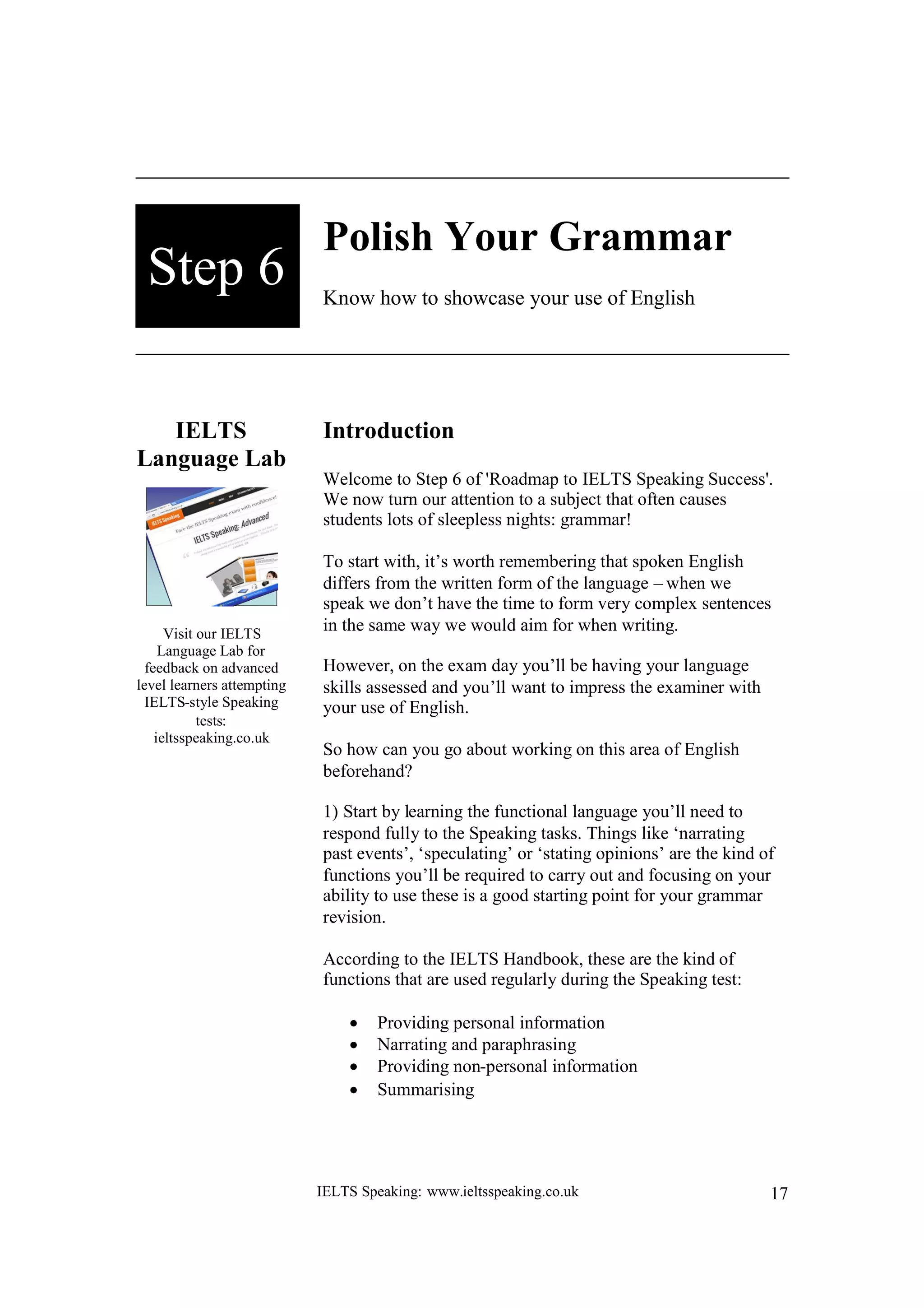 Ielts - Roadmap | PDF