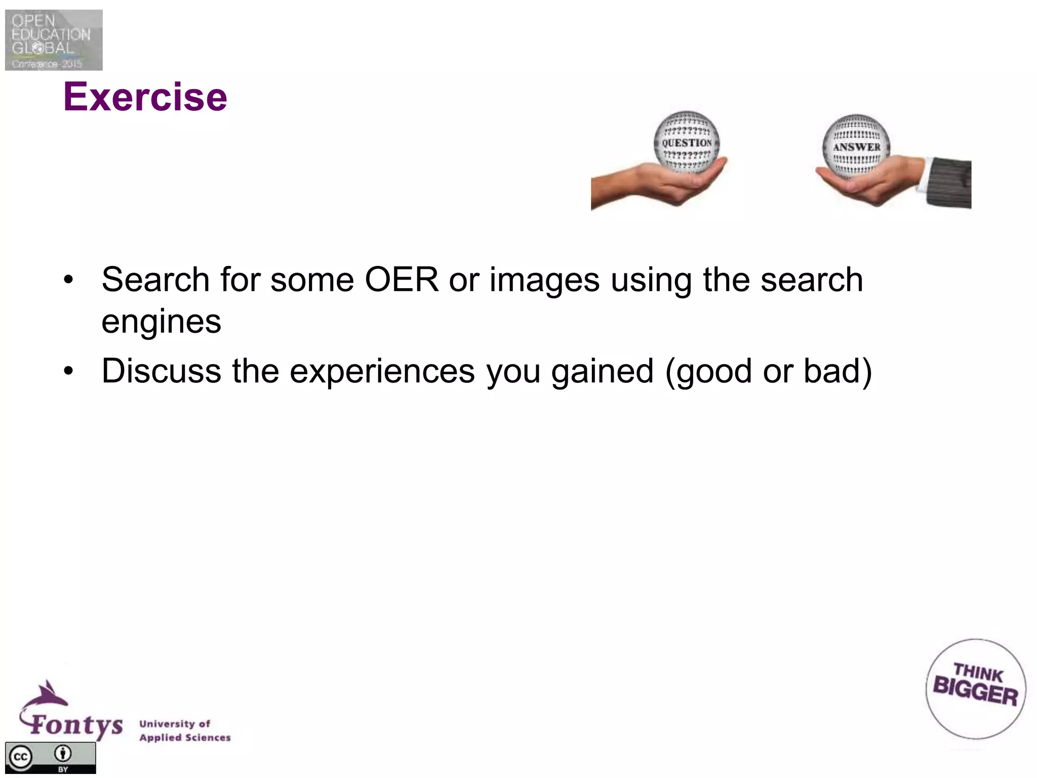 OER Roadmap (OE Global Pre-conference workshop) | PPT