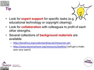 OER Roadmap (OE Global Pre-conference workshop) | PPT