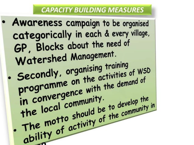 Road map of iwmp | PPT