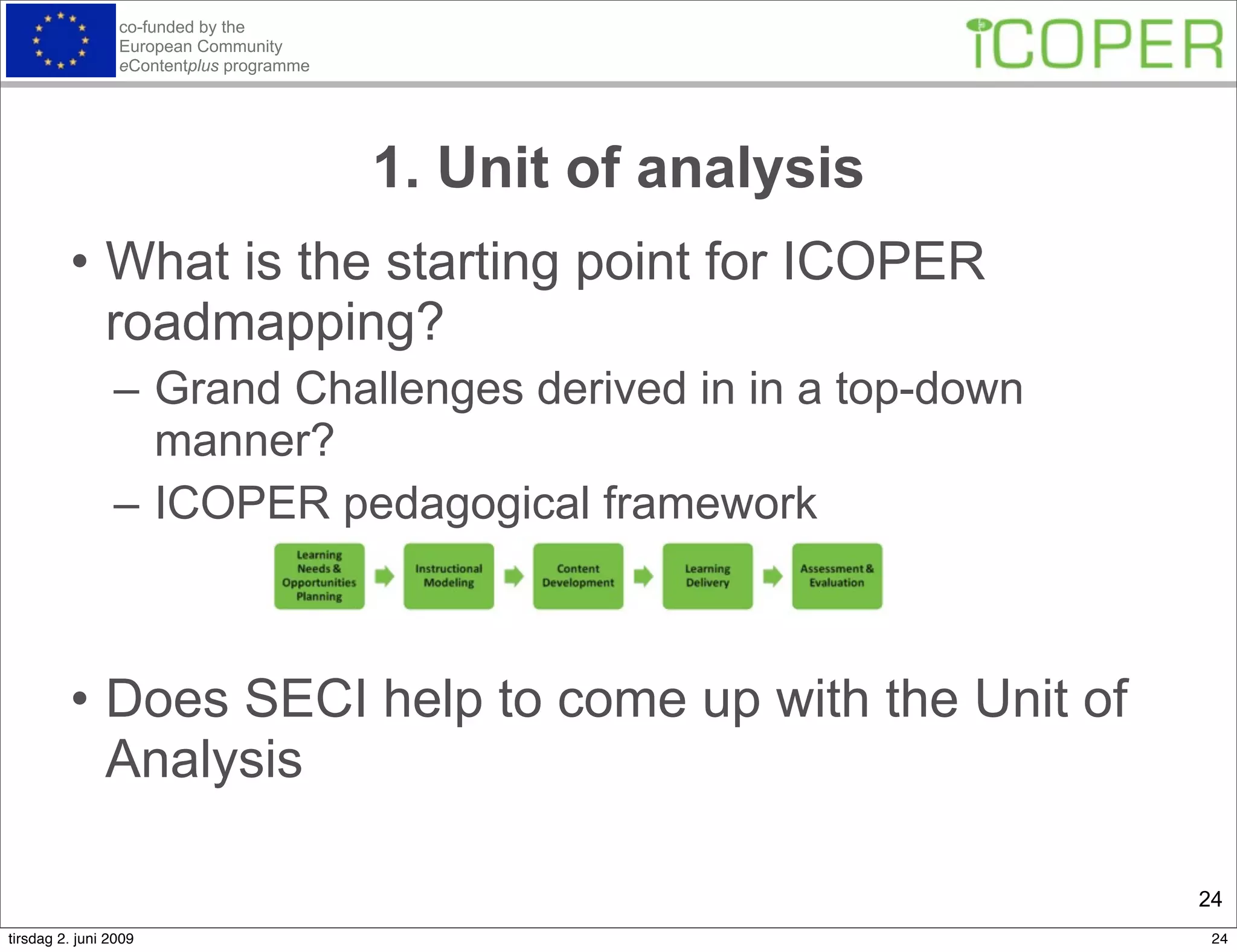 Towards a Conceptual Framework for Requirement Gathering and Roadmapping in the Design of ...