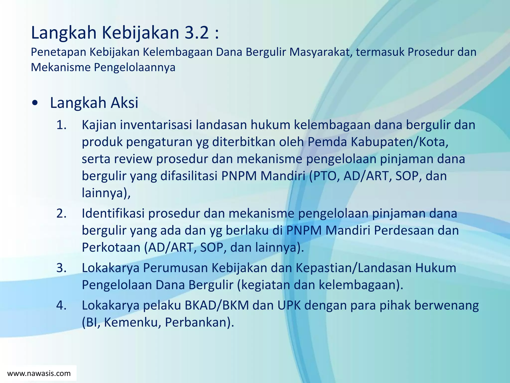 Road Map Program Nasional Pemberdayaan Masyarakat (PNPM) Mandiri | PDF
