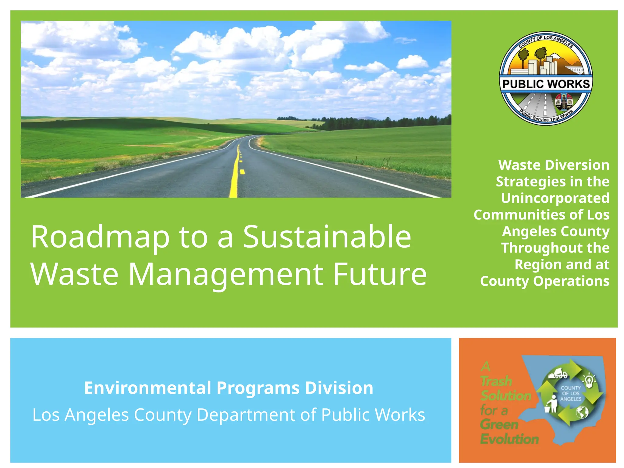 roadmappres_.ppt_ roadmap to a sustainable waste management | PPT