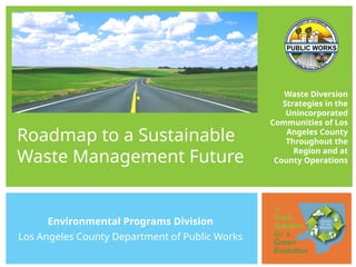 roadmappres_.ppt_ roadmap to a sustainable waste management | PPT
